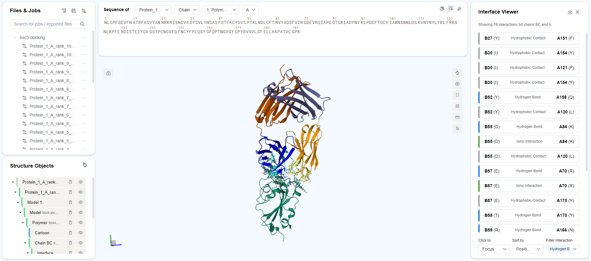 Antibody-Antigen Docking - GeoBiologics Support